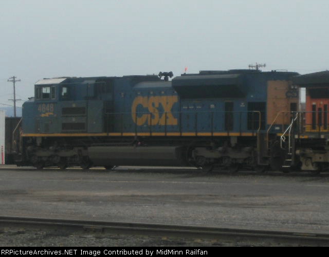 CSX SD70ACE 4848